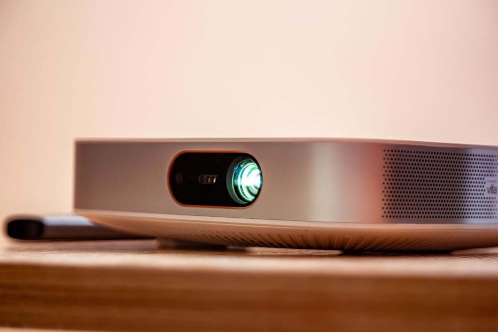 The correct way to open popular hit dramas, Xiaoxin 100 smart projector ...