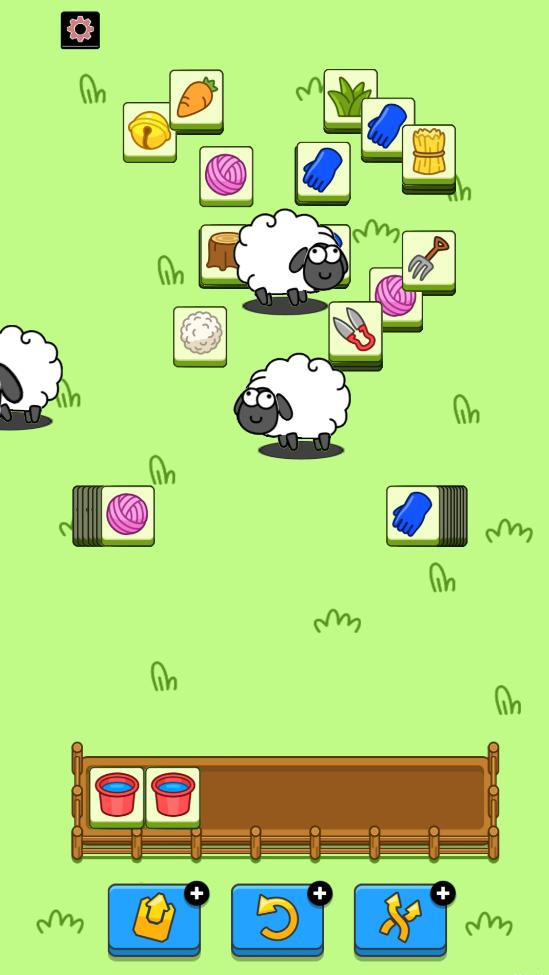 The real "Sheep and Sheep" has been made, and finally the third level ...