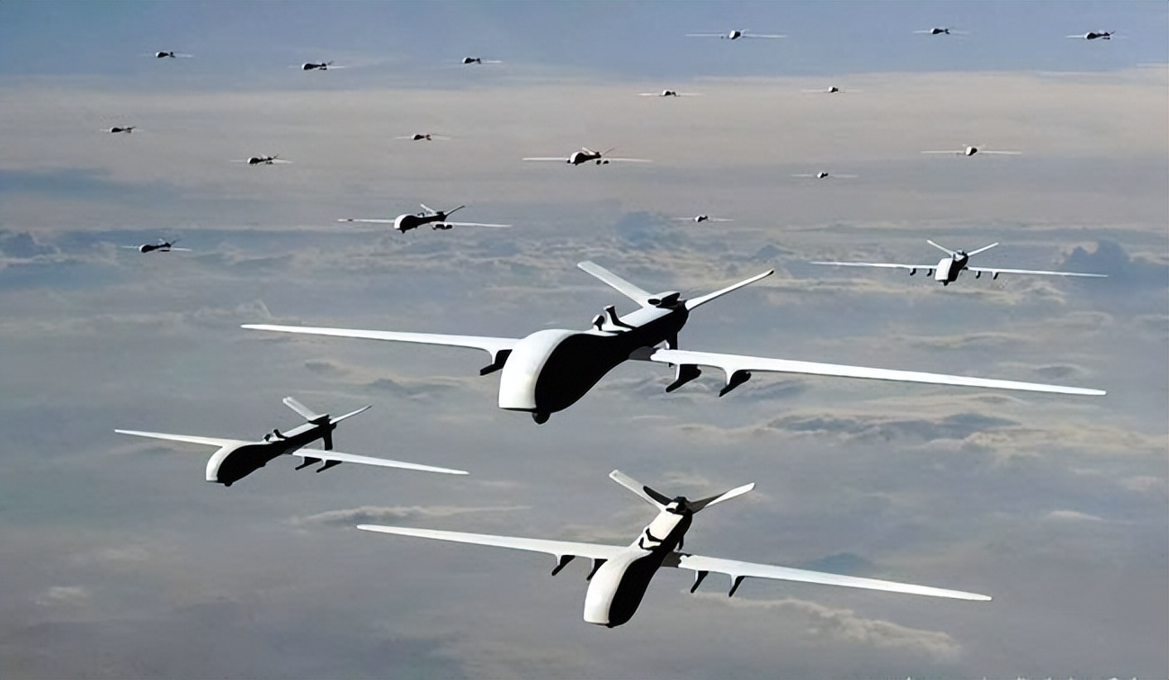 200 drones are launched into the air, controlled by one person. Only ...