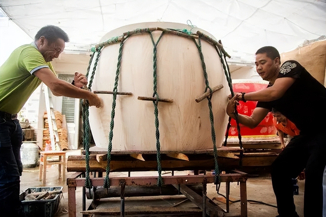 Linhai intangible cultural heritage: Jianqiao drum making skills: China ...