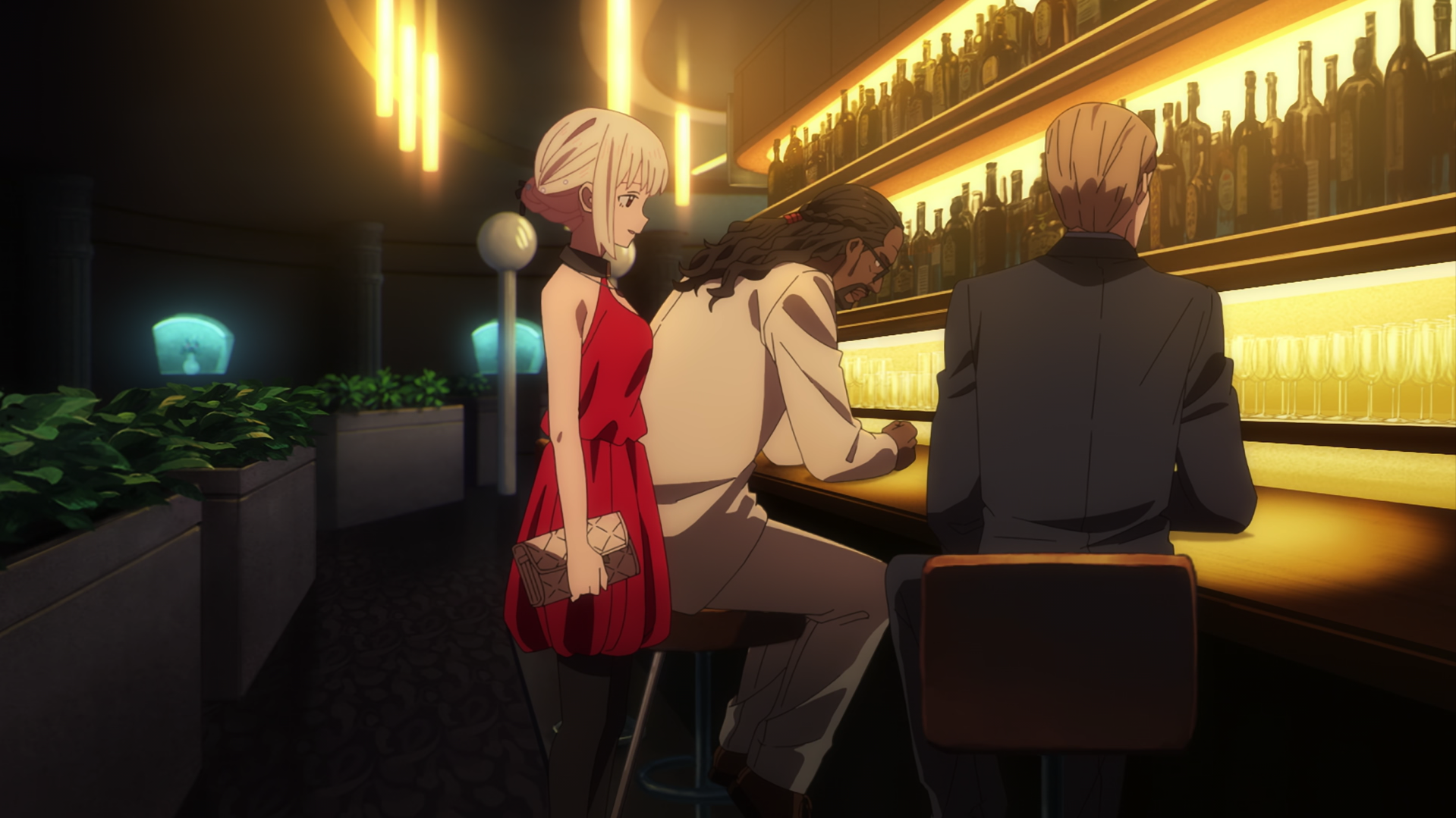 "Lycoris Recoil" Nishiki Chishu sticks to Inoue Takina and acts like a ...