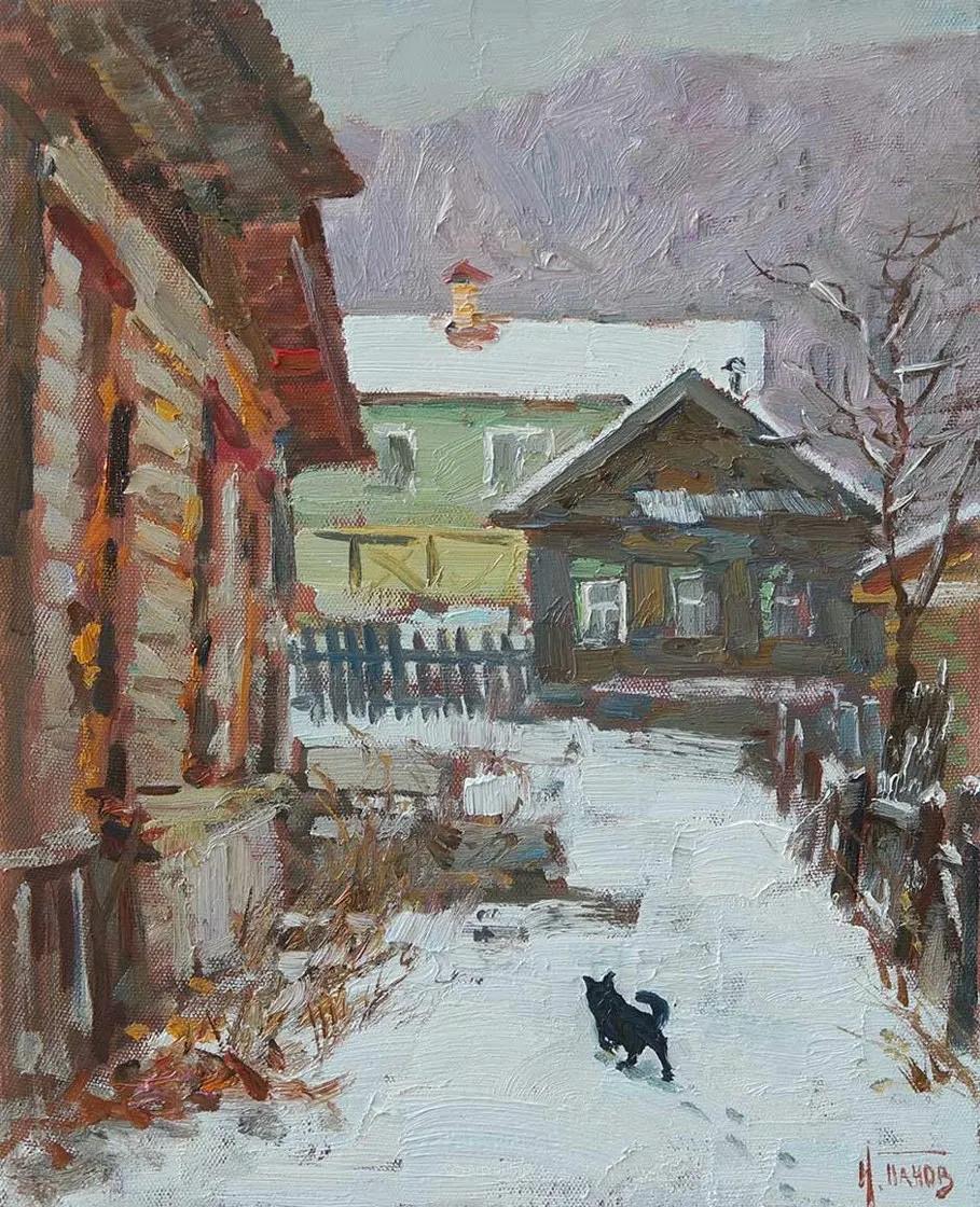 Landscape sketches, works by Russian painter Igor Panov - iNEWS