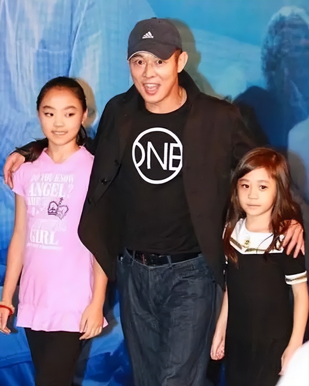 The same is Jet Li's gene, when Huang Qiuyan's daughter is compared ...