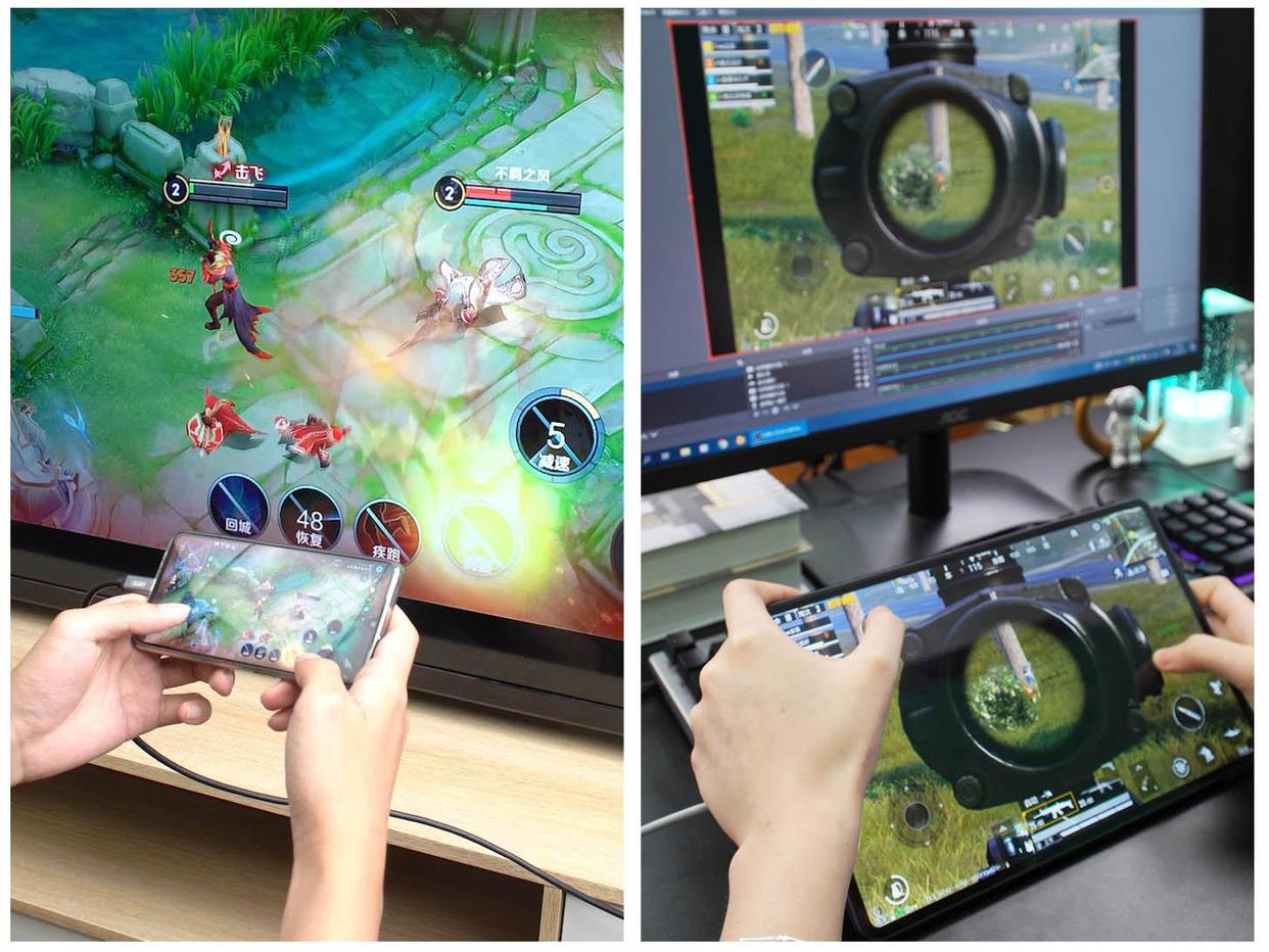 Full god operation!The joy of screencasting on mobile phones/tablets ...