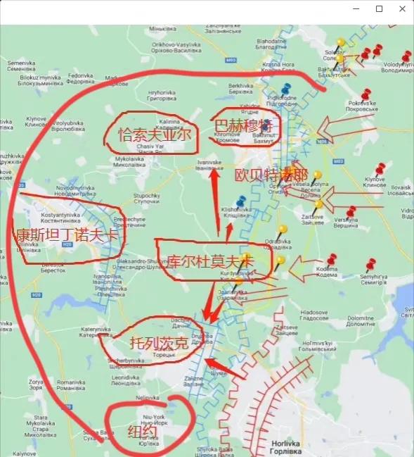 The 100,000 Russian and Ukrainian troops scuffled together in Bakhmut ...