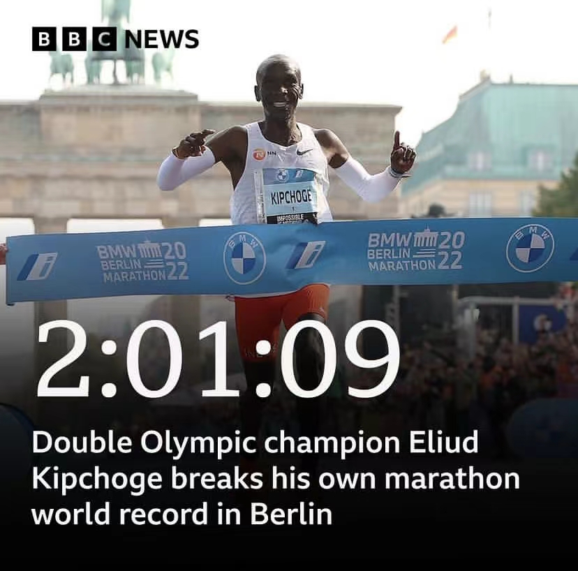 Eternal God!Kipchoge advances his own human marathon limit by another ...