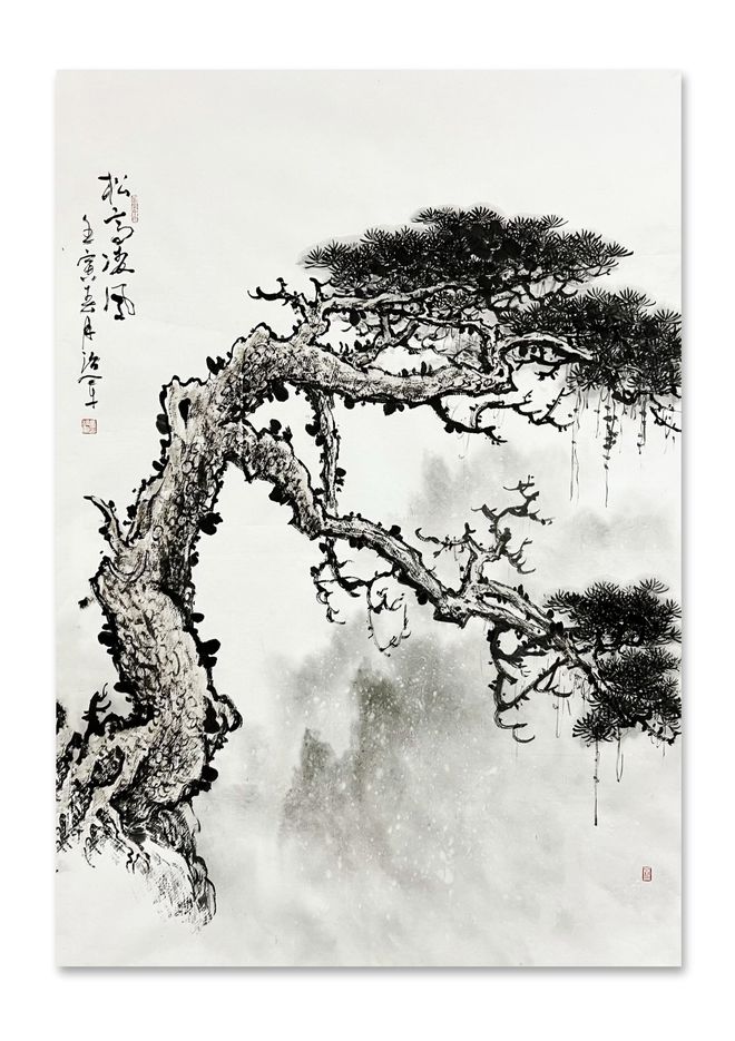 Famous painter Tong Zhijun: Song Gao Lingfeng has a panoramic view of ...