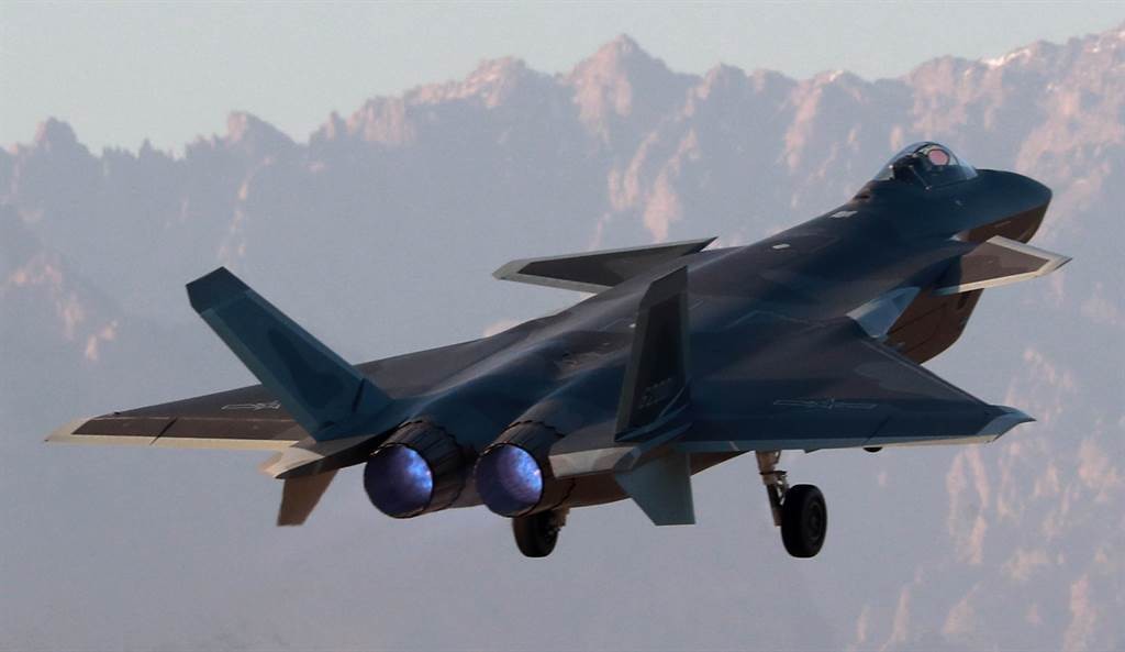 The J-20 built ten years ago has new changes in the engine. Just by ...