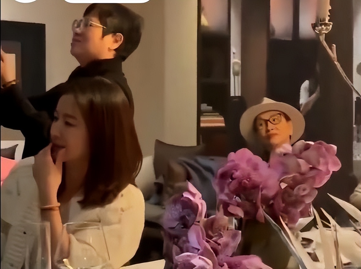 Huo Jianhua and Wang Leehom met in private, Ruby Lin listened calmly, wearing more than 40,000 ...