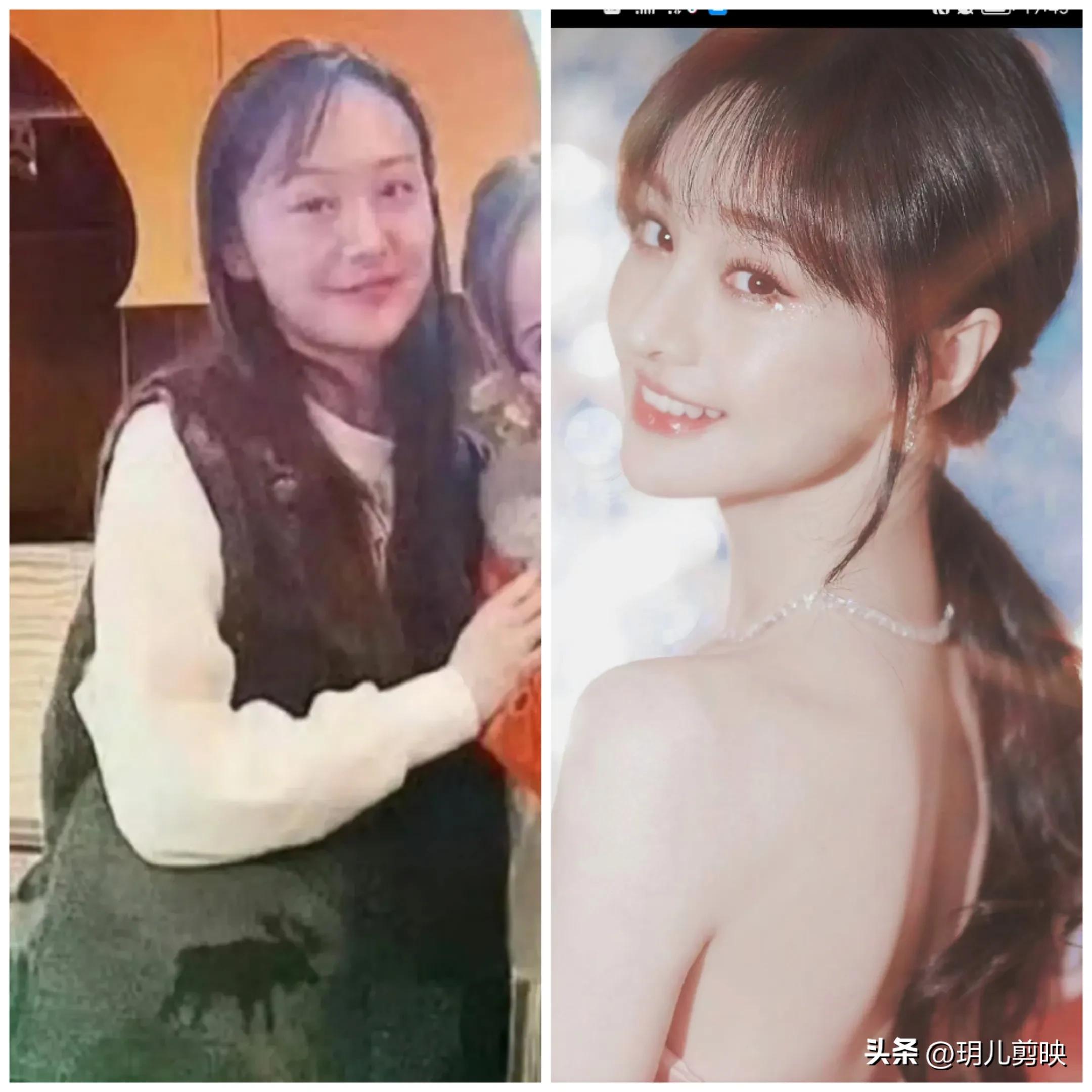 Zheng Shuang's latest look: oily head and fat face, like a fat aunt ...