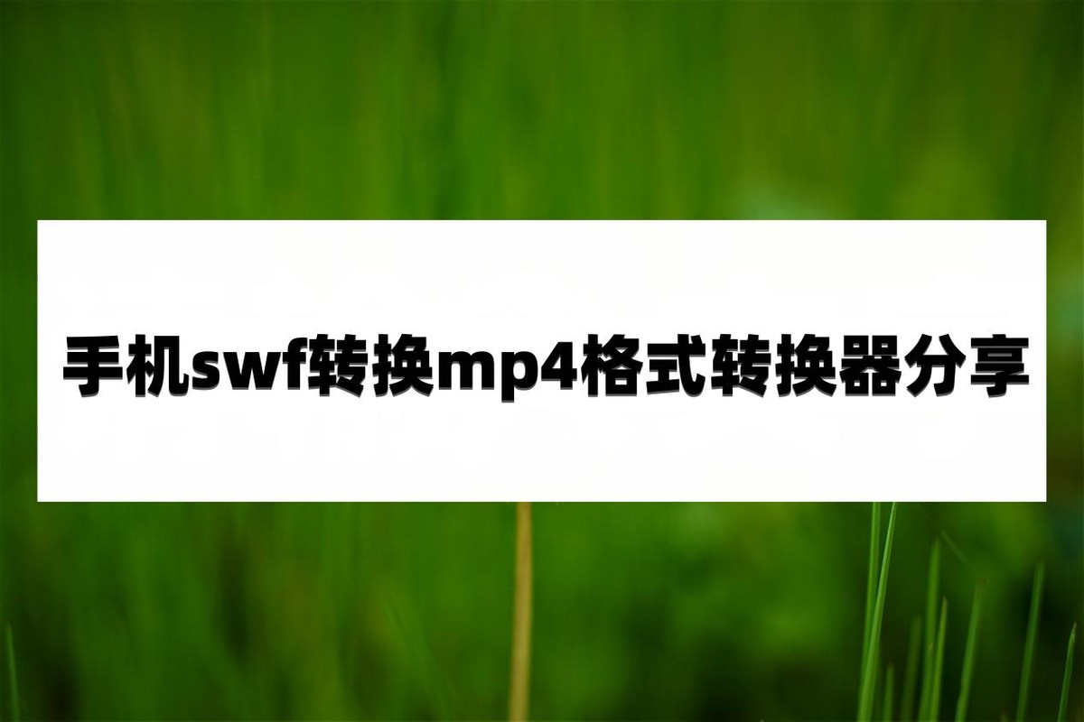 Mobile phone swf conversion to mp4 format converter sharing, these ...