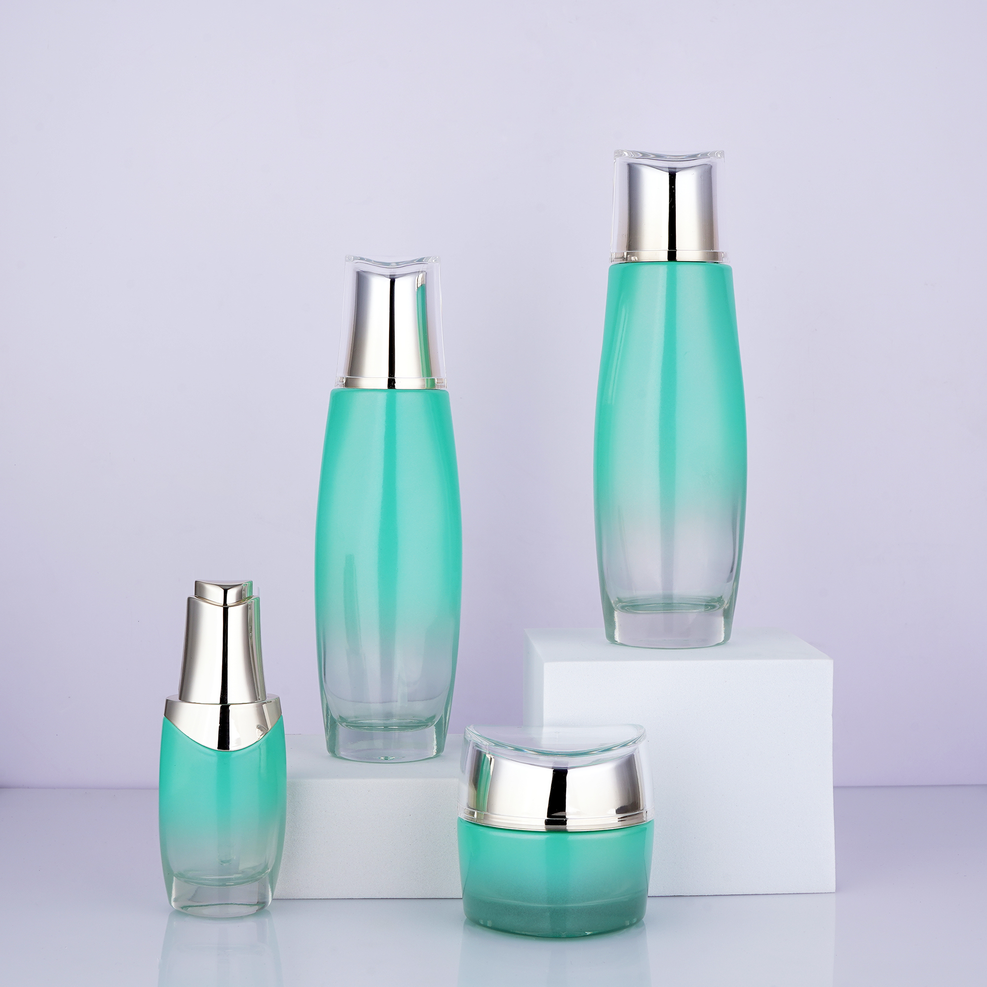 High-end cosmetic glass bottle!Intense color, double the effect ...