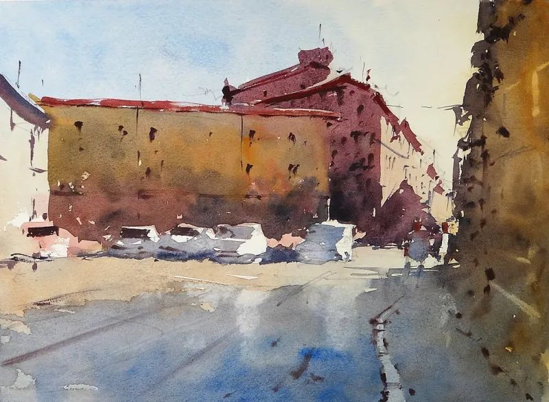 British Watercolor Painter Tim Wilmot: Impressionist Master in ...