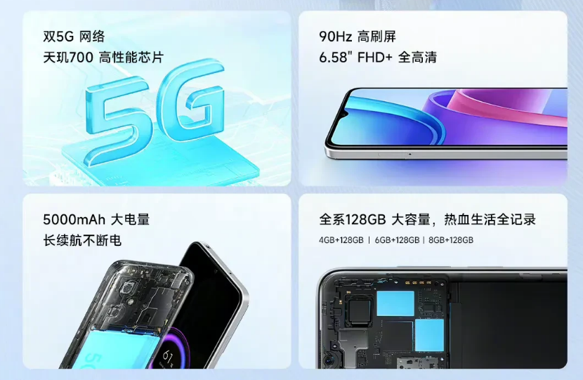 Redmi Note 11R mobile phone released: MediaTek Dimensity 700 chip ...