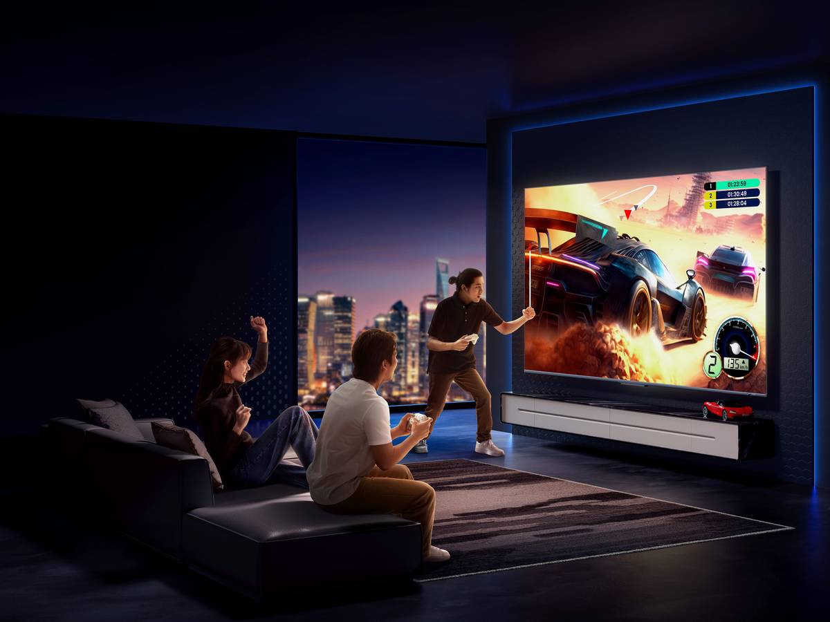 The new trend of home decoration, have you arranged Vidda X85 Pro TV ...