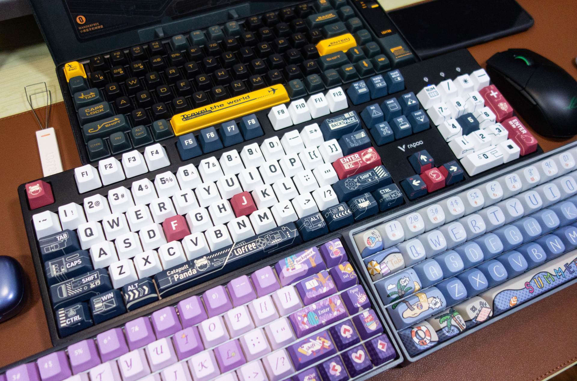 Lofree OEM keycap experience: make the ordinary glow, and the greasy ...