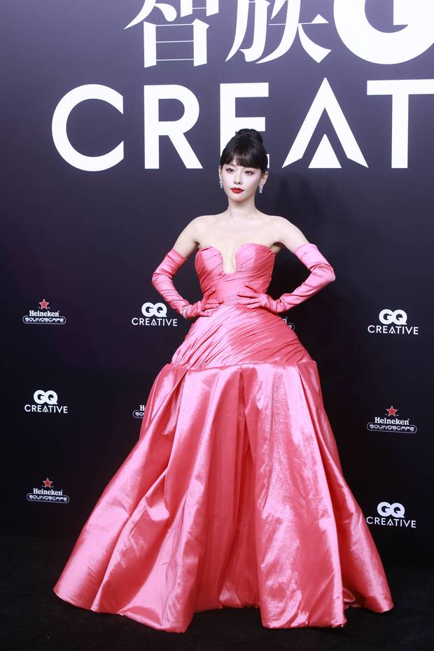 GQ red carpet photo: Yang Mi, Yang Ying, Song Qian are more beautiful ...