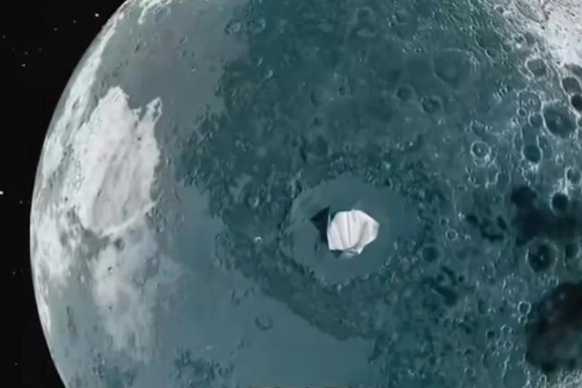 Is the moon a spaceship sent by aliens?jaw dropped - iNEWS