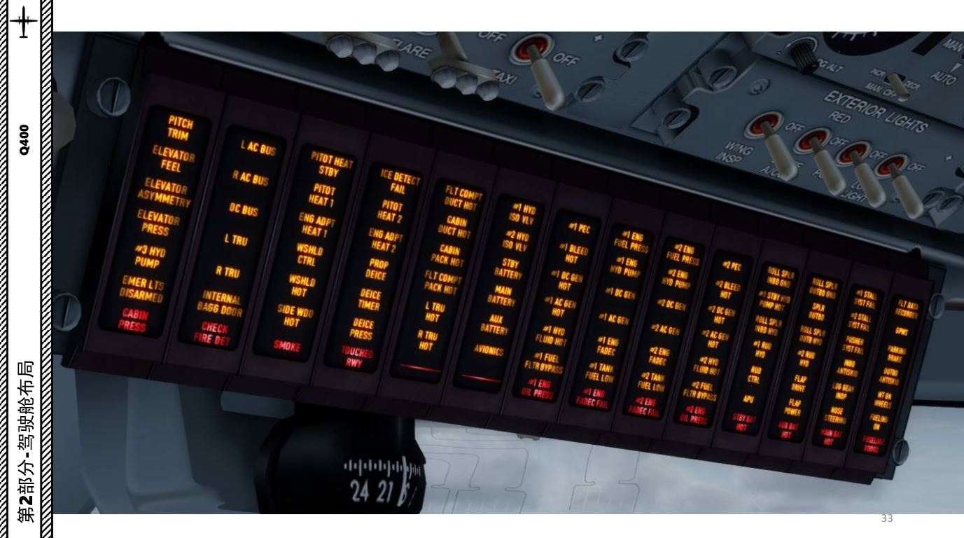 P3D Majestic Dash 8 Punch 8 Airliner Q400 Chinese Guide 2.9 Warning ...