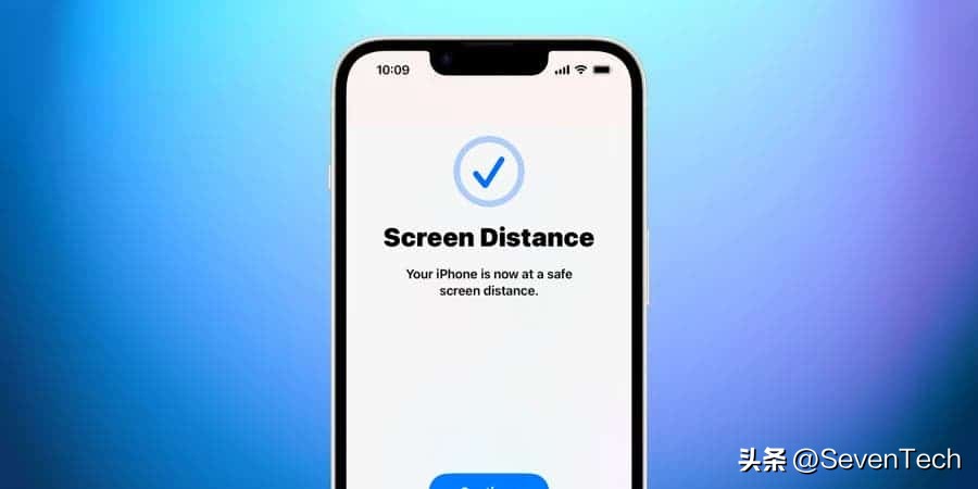 Apple introduces the screen distance function in iOS17, and the safe ...