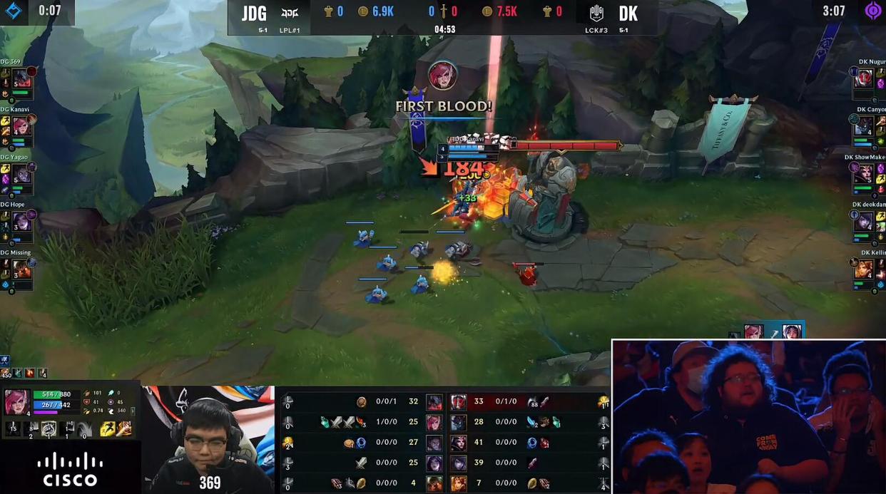 S12 Global Finals: 369 Sword Demon Gods descend to earth!JDG reverses DK to win the group - iNEWS