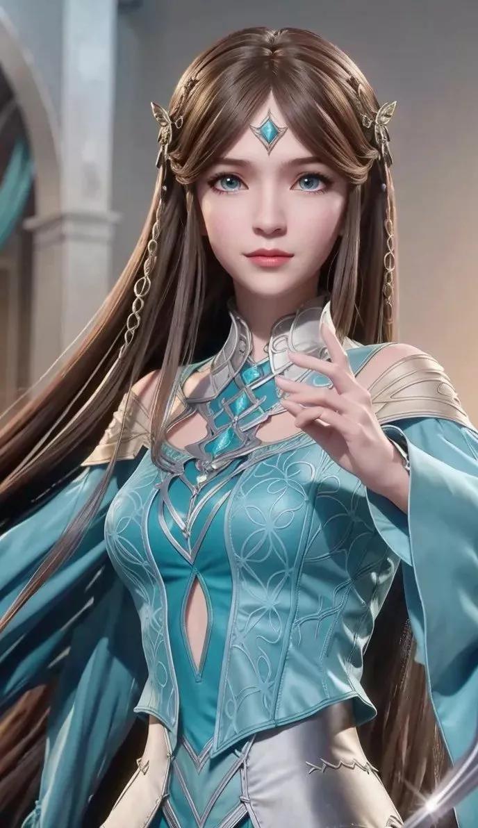 Guoman Goddess Wallpaper: "Douluo Continent" Ning Rongrong AI - iNEWS