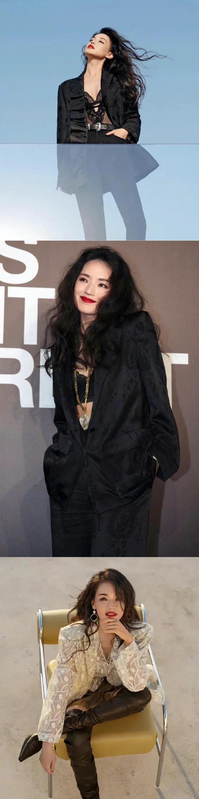 Shu Qi's lazy and bright beauty always gives people a sense of comfort ...