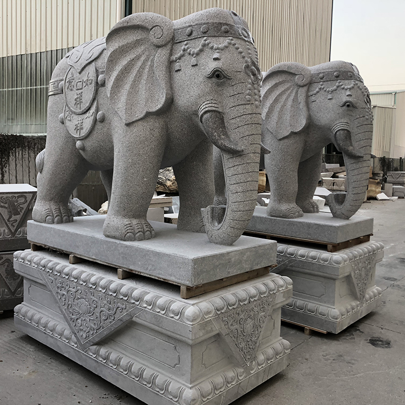 What are the differences between stone elephant shapes in ancient and ...