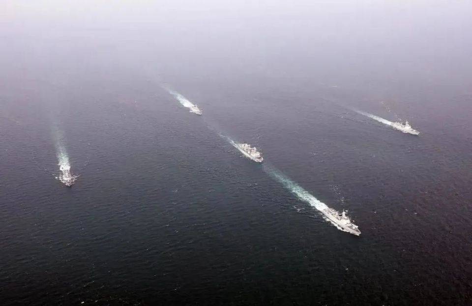 The Chinese and Russian naval formations approached Alaska, and ...