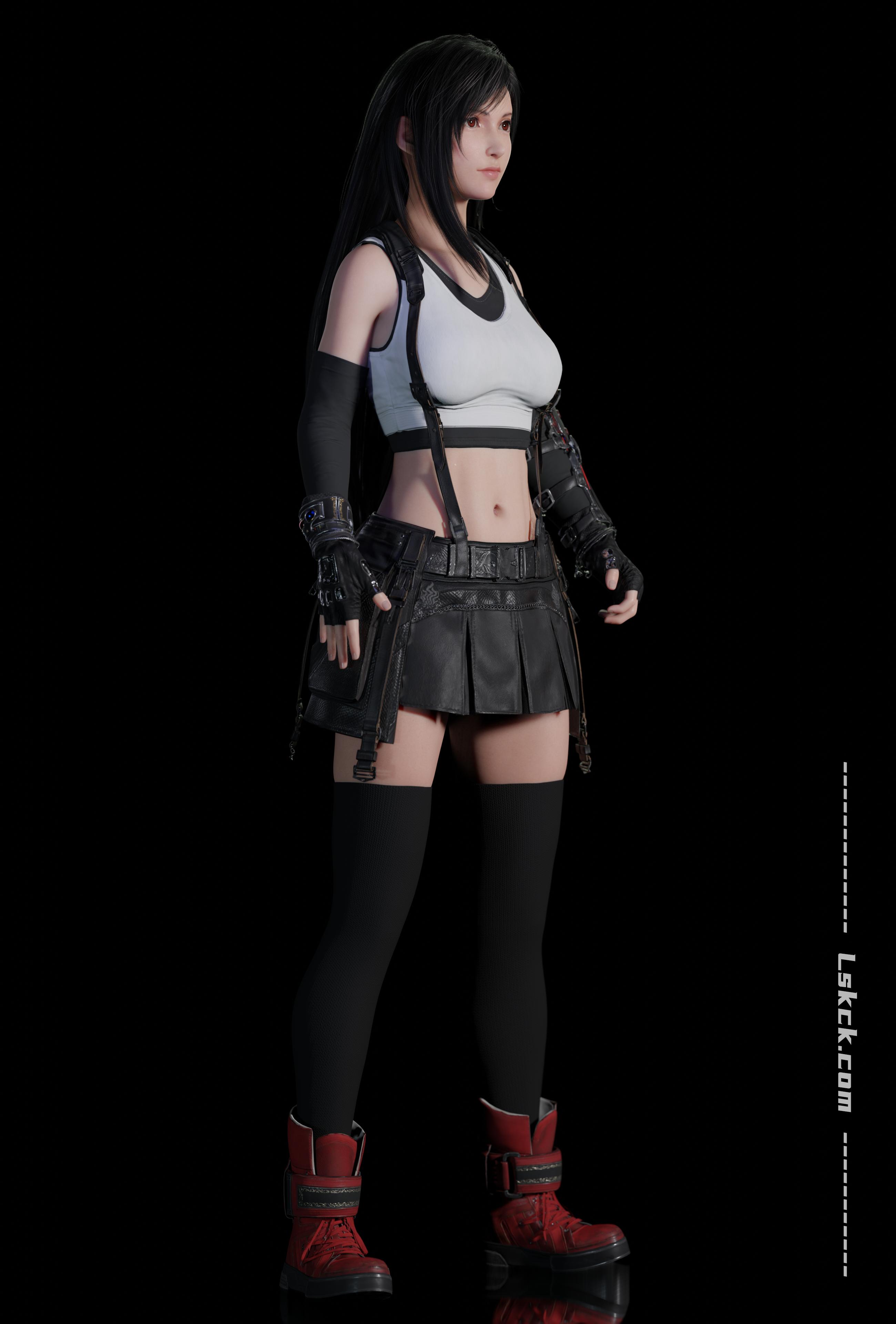 Final Fantasy Tifa Lockhart Blender Model Appreciation - iNEWS