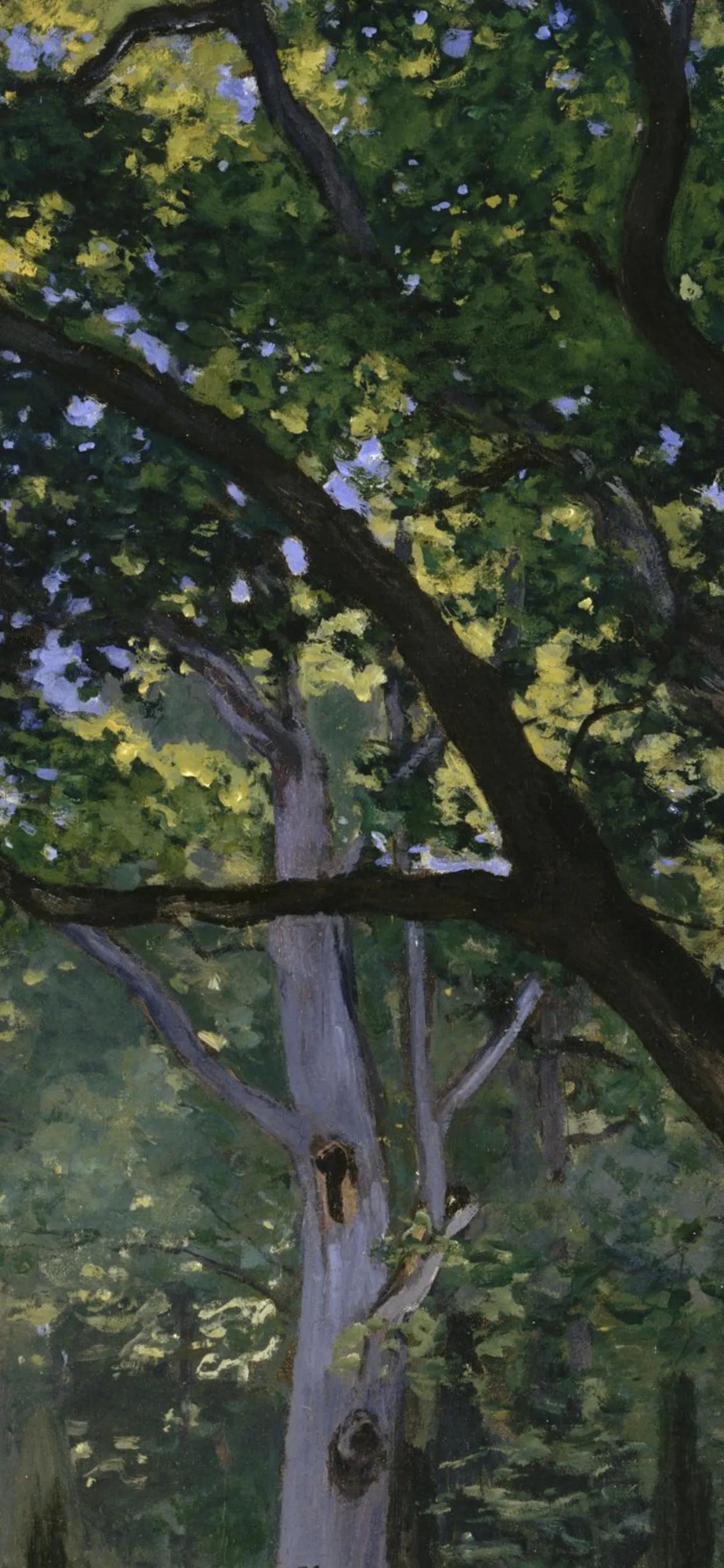 Monet's painting "The Forest of Fontainebleau" - iNEWS