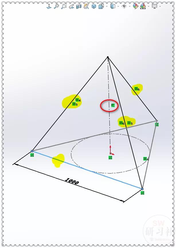 SolidWorks draws a triangular steel pipe, it is much simpler to use the ...