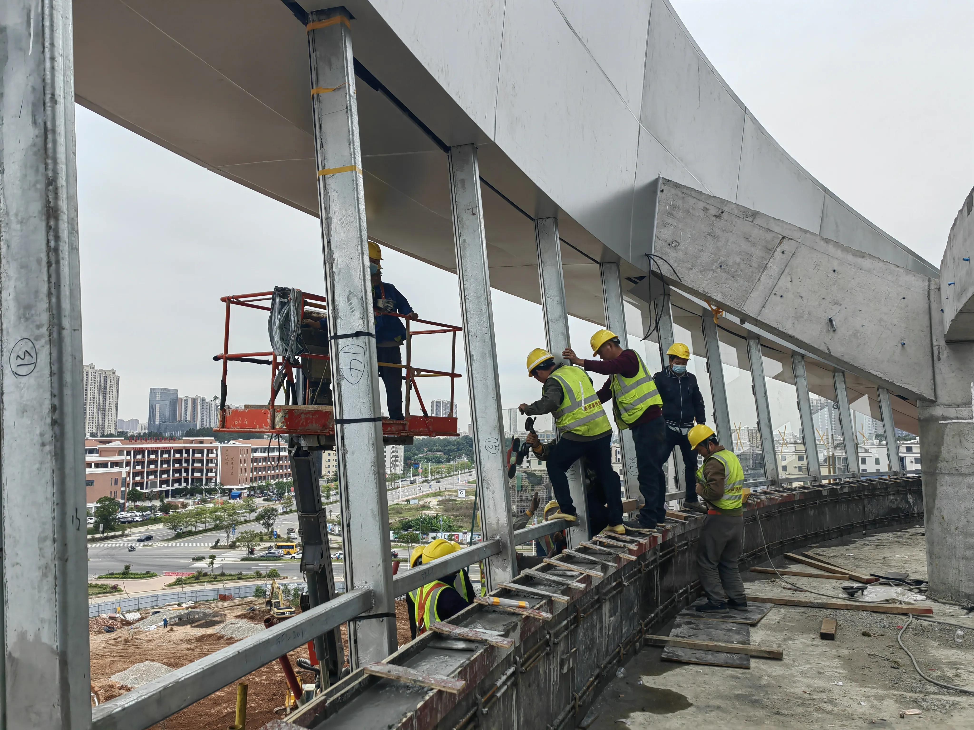 The main structure of Dianbai Construction Industry Headquarters ...