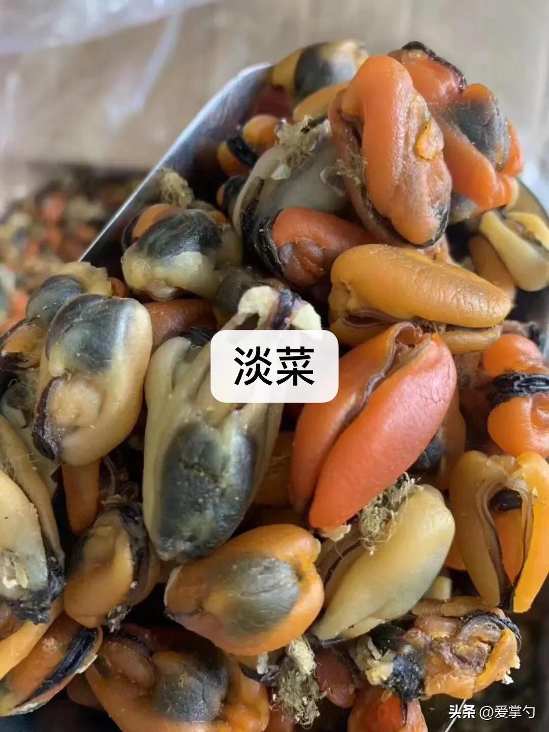 "Eggs in the sea" dried mussels, the price is affordable and rich in ...