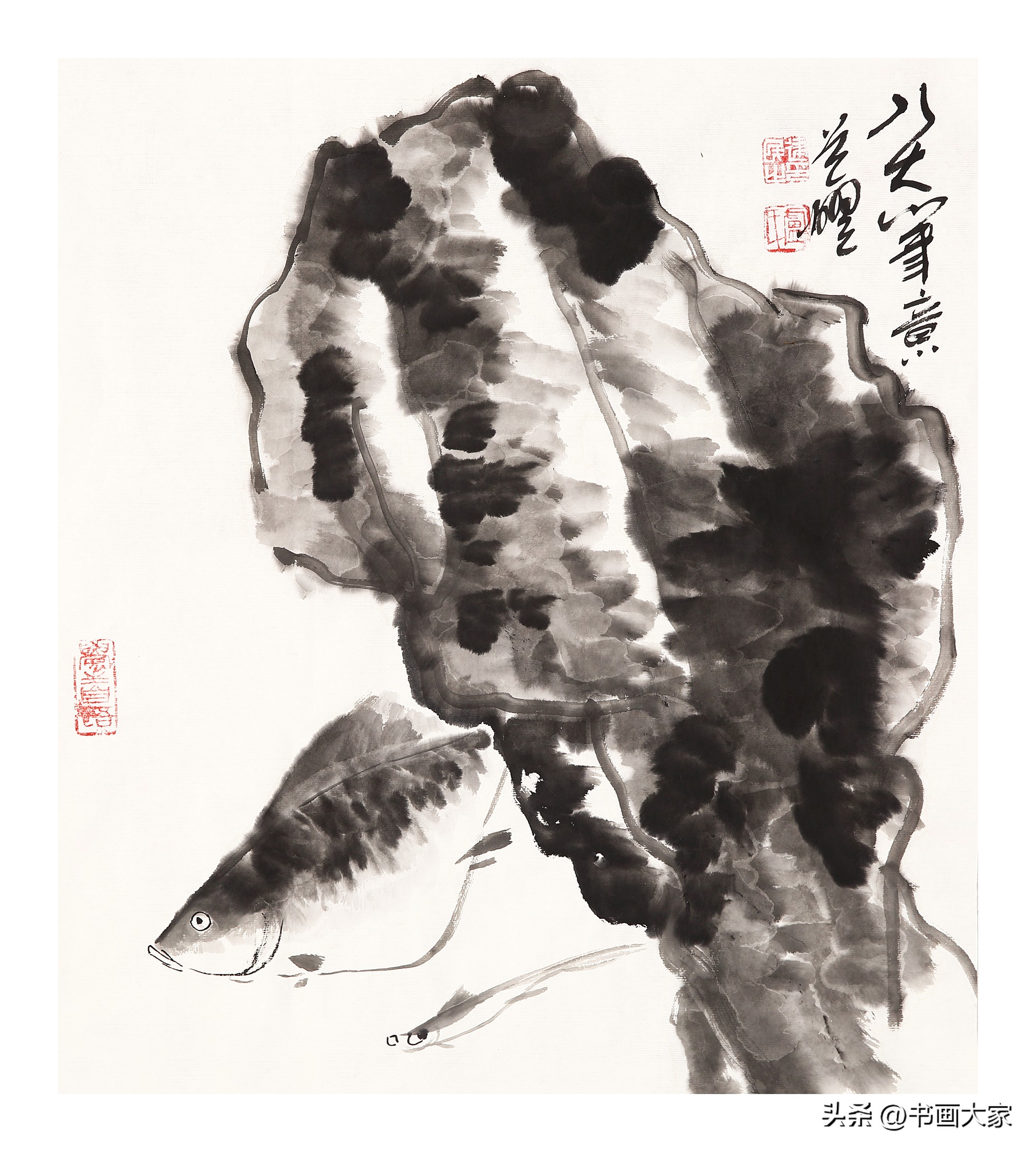 "Painter Lu Jianmin" every ink stroke is an independent life, and the ...