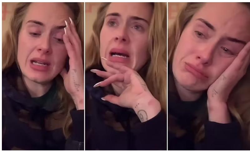 Adele cried and apologized!Temporary cancellation of the concert ...