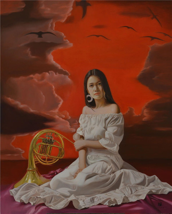 Yu Meng——Genius painter, No. 1 major in CAFA - iNEWS