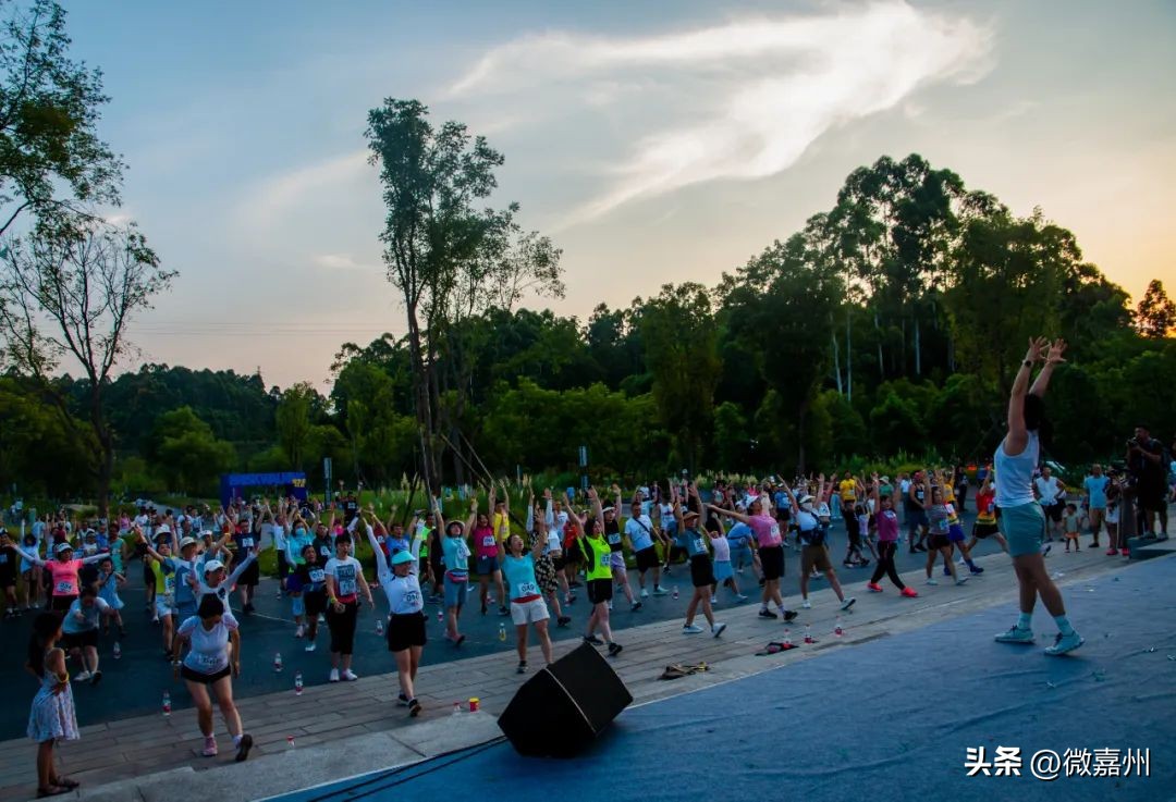 Meet the wonderful Jiazhou of the Provincial Games | Fluorescent ...