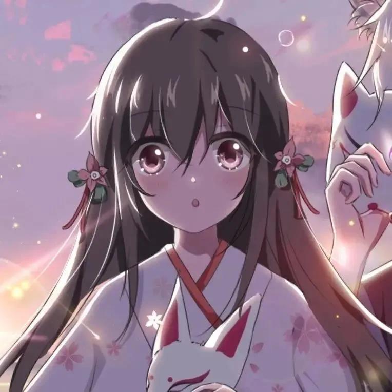 Cute young and invincible couple avatars, run to you with everything I ...