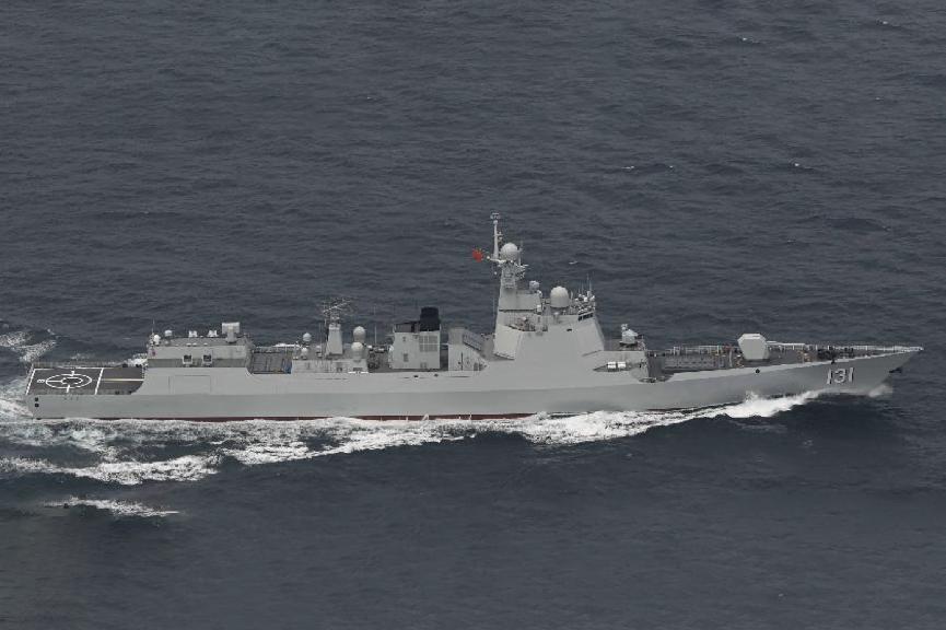 The 052D sailed to Malacca, the US and Canada anti-submarine aircraft ...