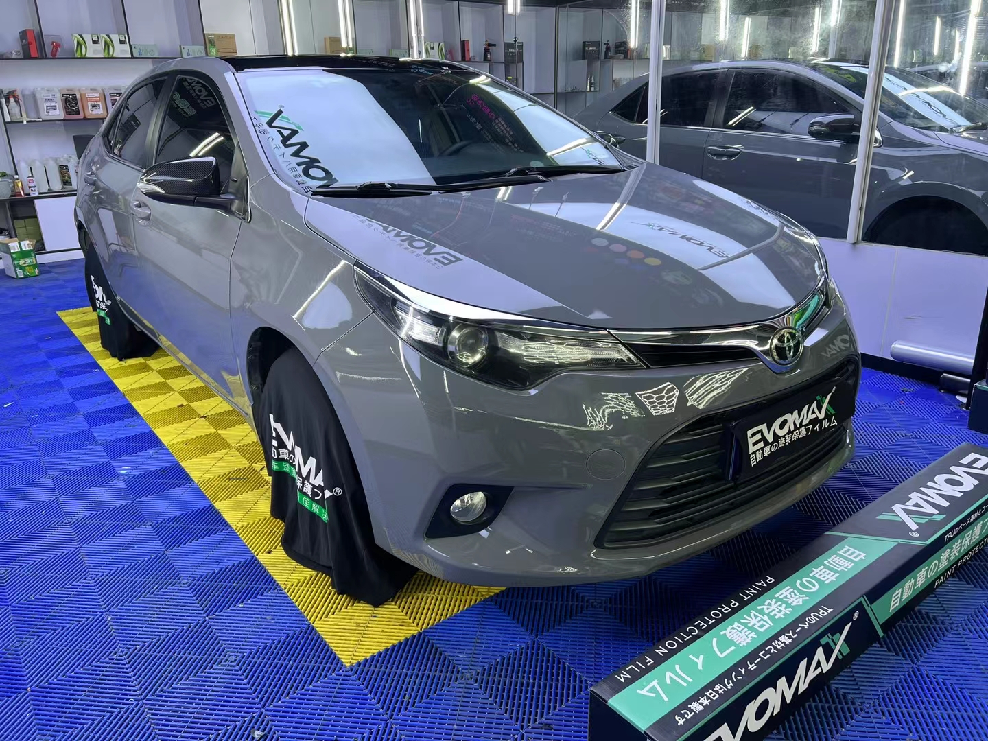 Toyota Ralink EVOMAX Imma Japanese color change film Nado gray ...