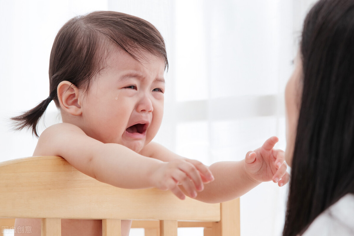 The mother-in-law said: As long as your child is crying and fussing as ...