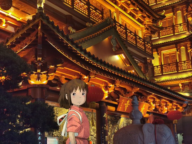 Looking up at the sky, the blue sky and white clouds are just like the ...