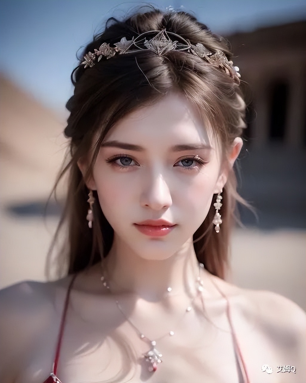 The vicissitudes of the millennium paint Fanghua, and the girl's pen ...