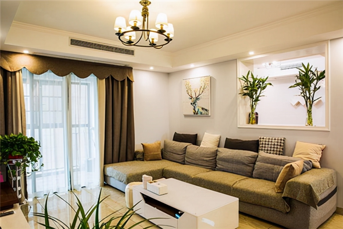 It took more than half a year to decorate my 105-square-meter new house ...