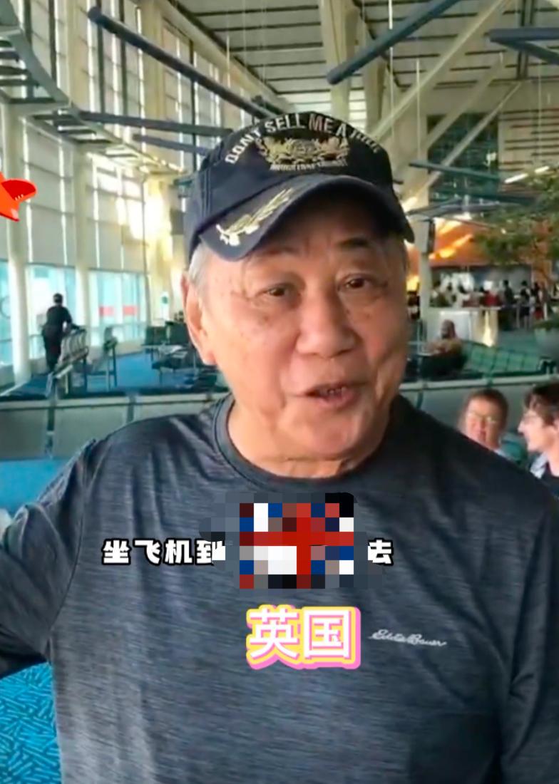 75-year-old Xi Gu Xia Yu travels to Europe!With white hair and ...