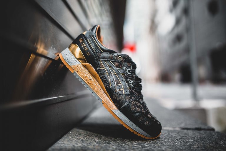 Singapore's national flower jumps on the upper Limited Edt X ASICS ...
