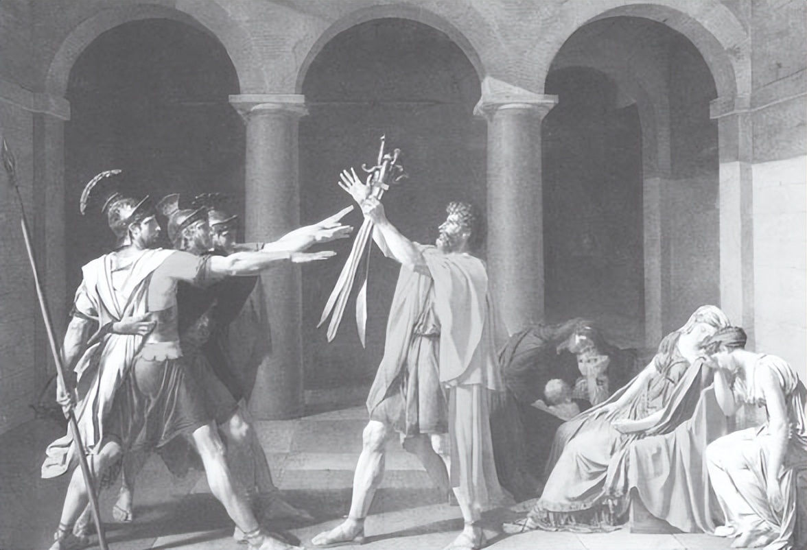 How "The Oath of Horace" became a classic of historical painting with ...