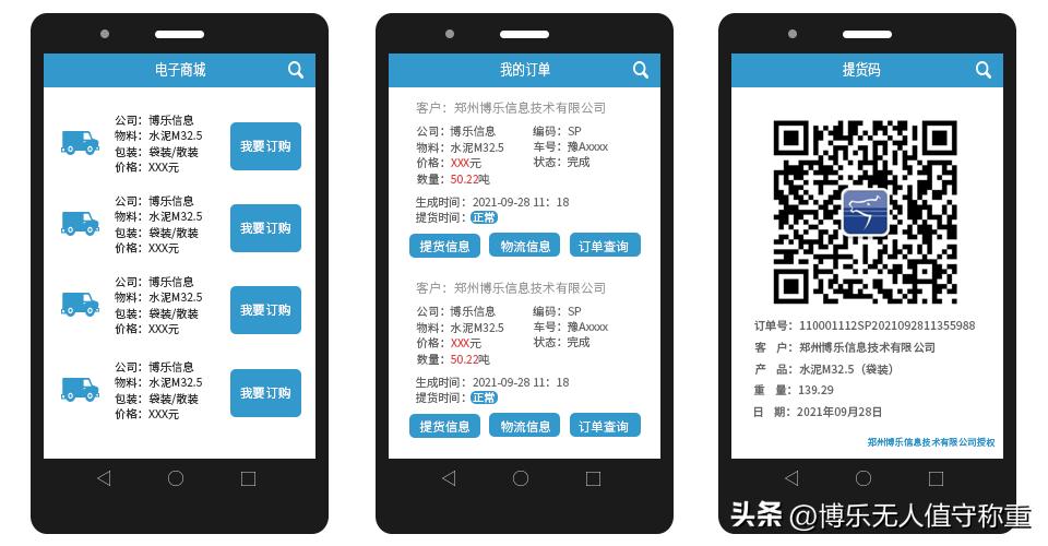 The Internet of Things technology reconstructs the bulk material ...