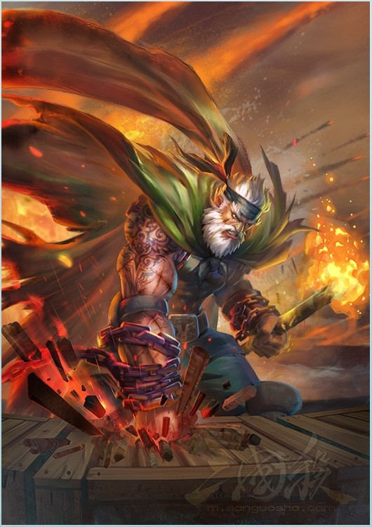 Three Kingdoms Killing: Choose Huang Gai to play and leave a drop of ...